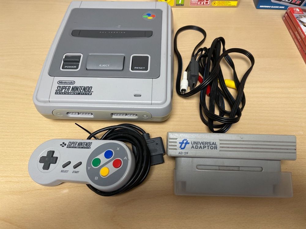 Super Nintendo! Seltene one Chip Konsole (Gebraucht) in für CHF 63 ...