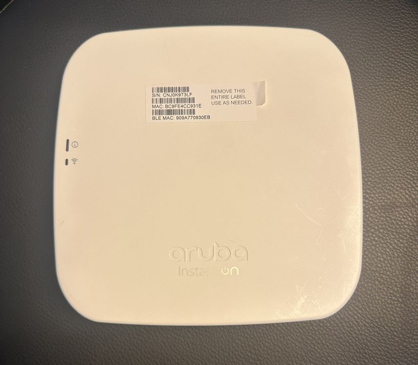 Point d'accès Aruba Instant On AP11 (Gebraucht) in Martigny-Croix für CHF 60 – mit Lieferung auf ...