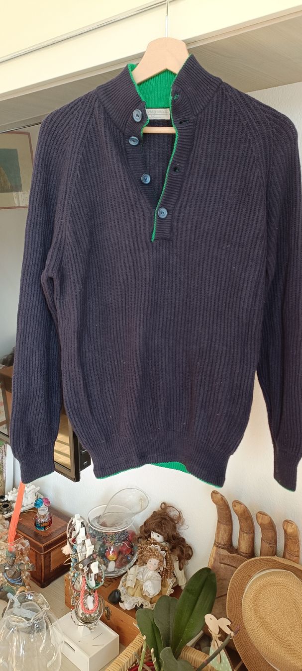 Maglione Uomo in caschimire vintage ,Easy Made Taglia L Inve (Usato) a ...