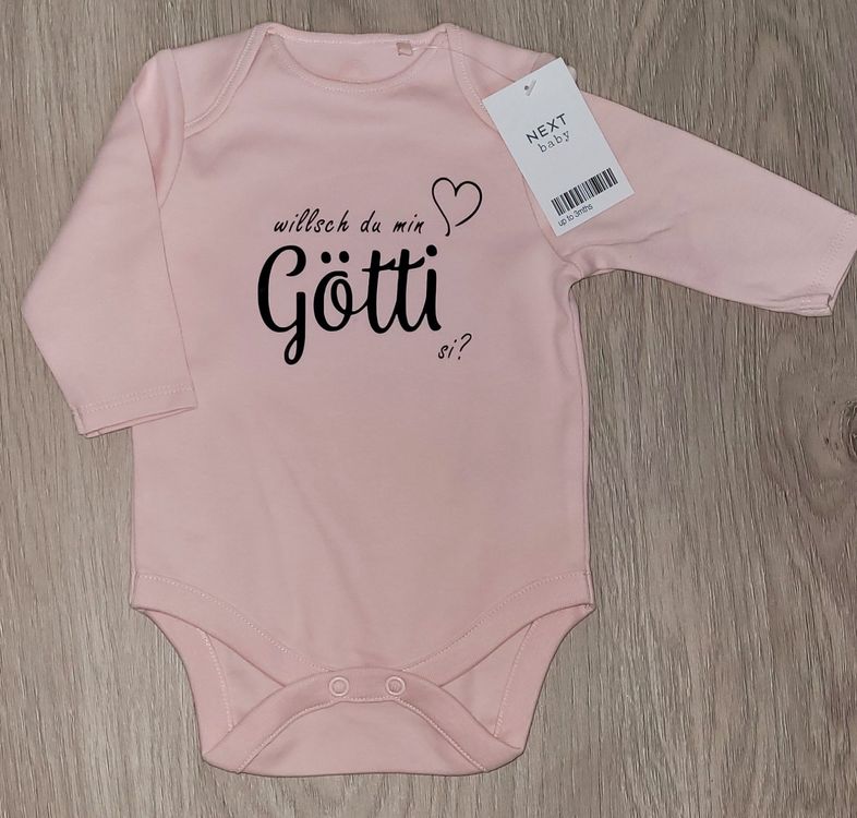Neuer Body "willsch du min Götti si?" (Neu und originalverpackt) in ...