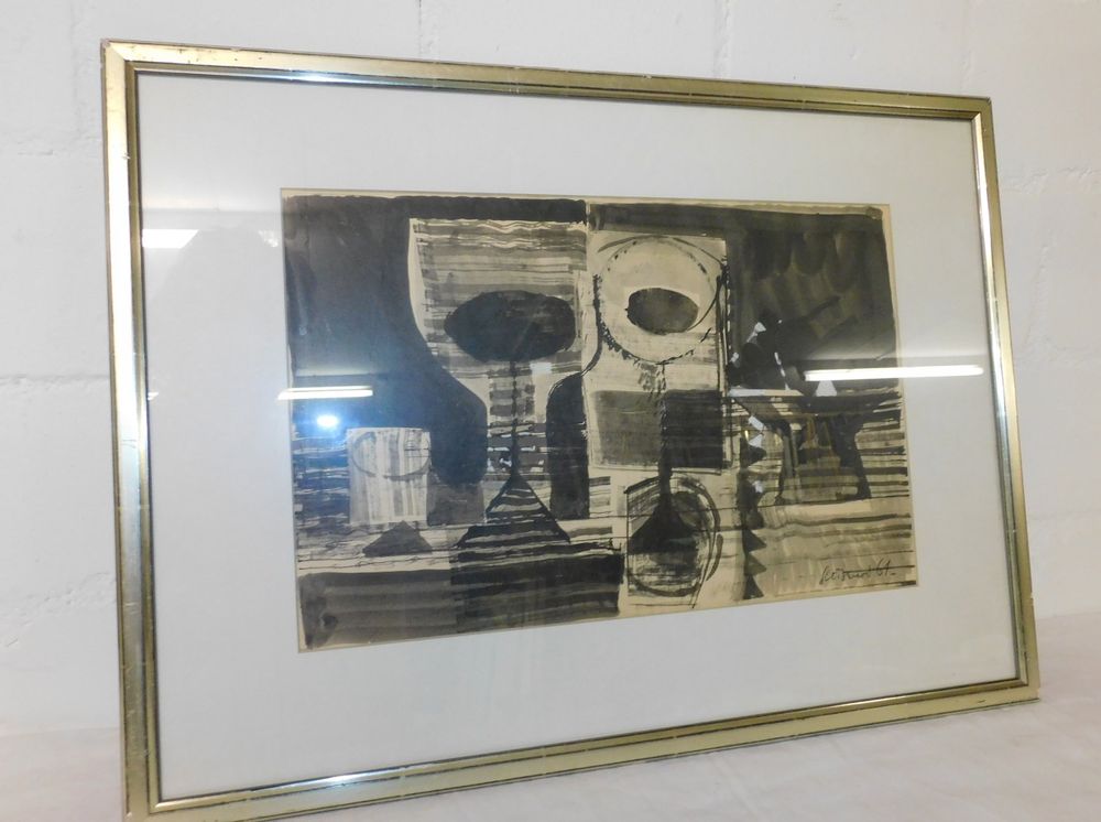 Rausverkauf - Kunst - Aquarell - signiert 1961 Gemälde (Gebraucht) in Sursee für CHF 50 – nur ...