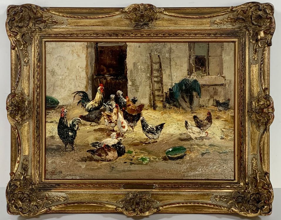 Charles Emile Jacque ( 1813-1894) Gemälde (Gebraucht) in für CHF 885 ...