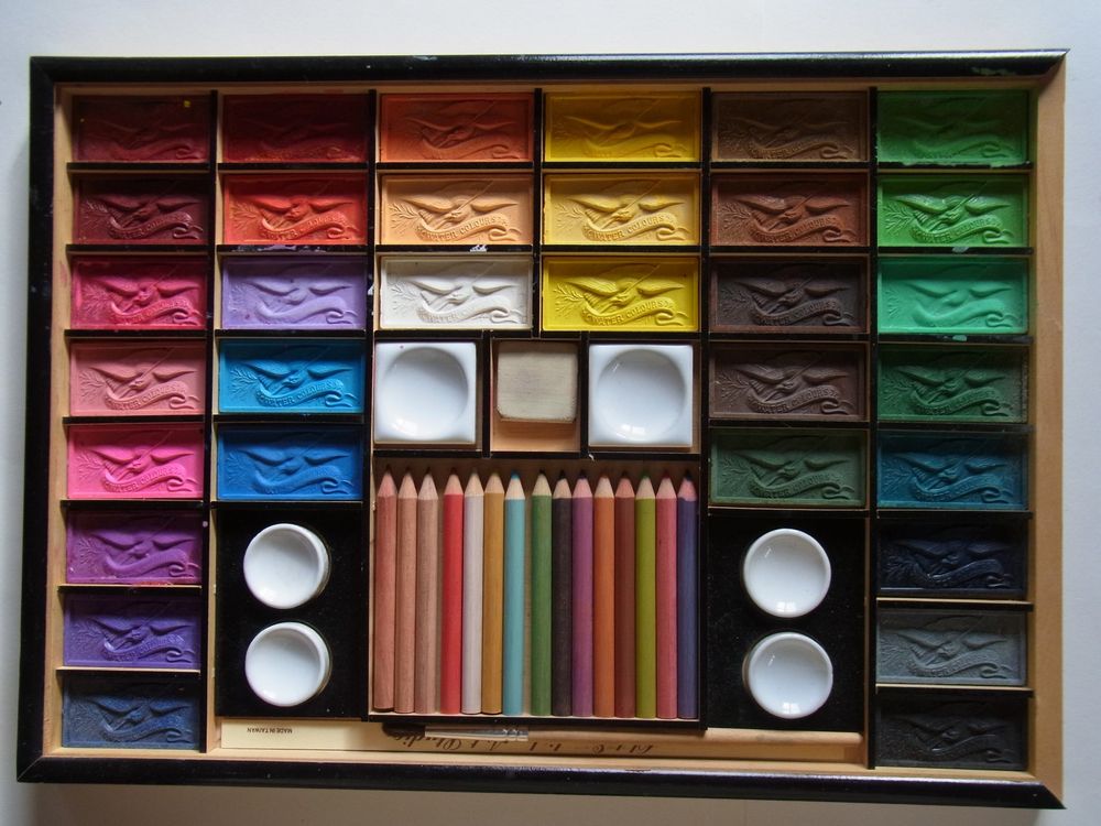 Aquarell - Malkasten - Old English Art Studio | Kaufen auf Ricardo