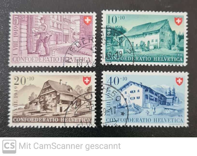 PP 1949 Serie Top Stempel (30.--) (Gebraucht) in für CHF 6.5 – mit ...