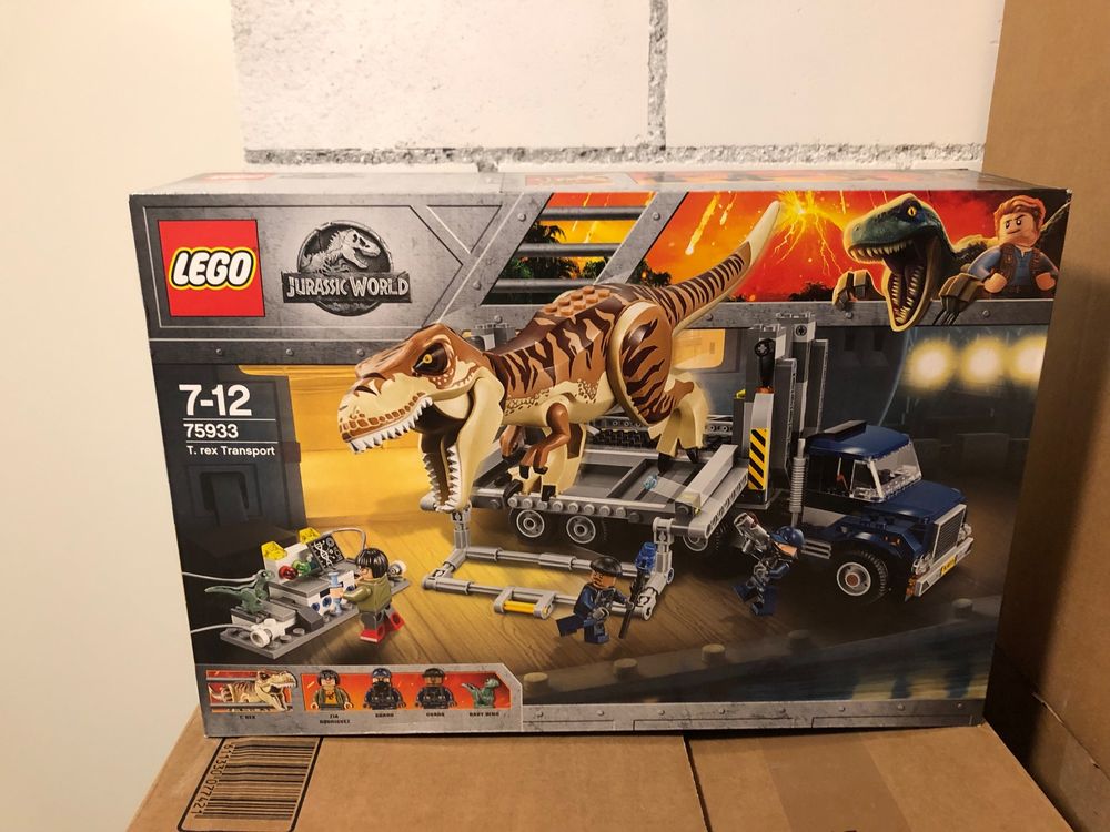 Lego Jurassic World T. Rex Transport (75933) (Neu und originalverpackt ...