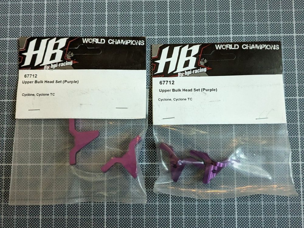 HB / HPI 67712 Cyclone TC Bulkhead Purple (Neu und originalverpackt) in Bern für CHF 50 – mit ...