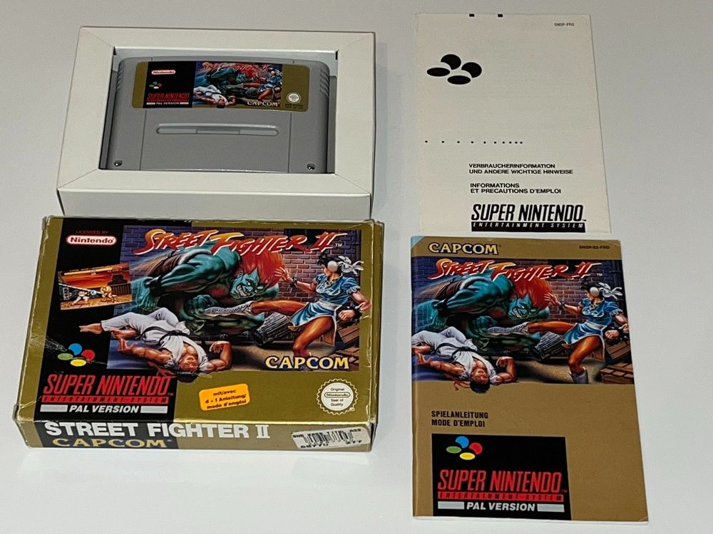 Super Nintendo (SNES) Spiel - Street Fighter II (OVP) (Gebraucht) in Zürich für CHF 61 – mit ...