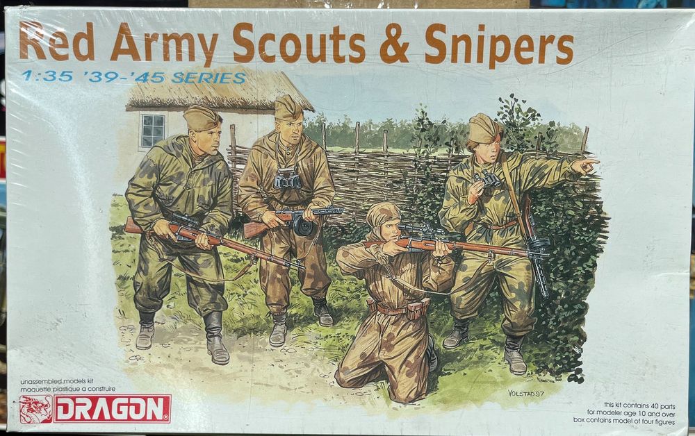 1/35 Red Army Scouts & Snipers SOVIET WW 2 (Neu und originalverpackt ...