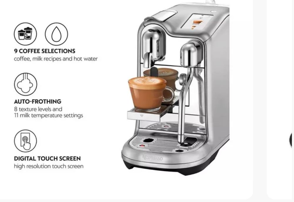 Nespresso Sage Creatista Pro Stainless Steel (Gebraucht) in Dübendorf ...