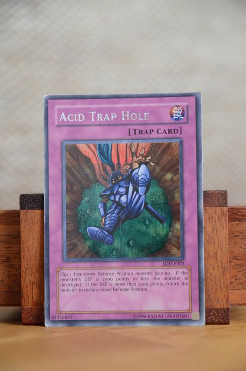Yu-Gi-Oh // Acid Trap Hole / SDD-E002 | Kaufen auf Ricardo