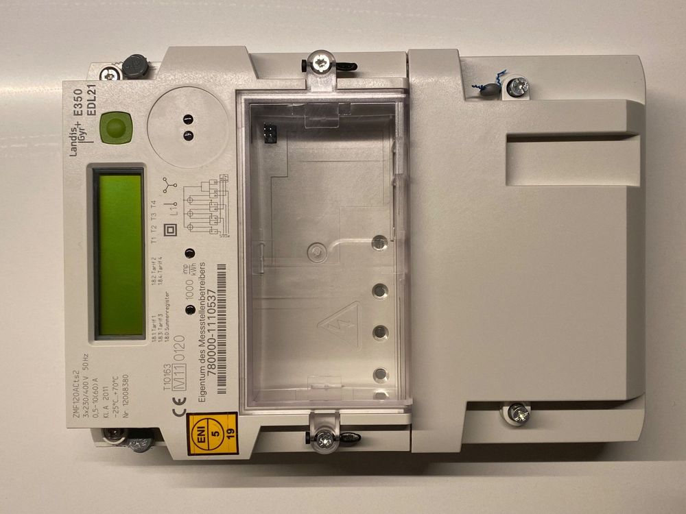 Stromzähler / Elektrozähler Landis & Gyr E350-EDL21 (Gebraucht) in ...