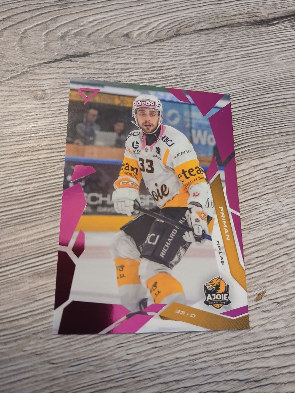 Niklas Friman Ajoie Hockey Card - Top Zustand! (Neu (gemäss ...