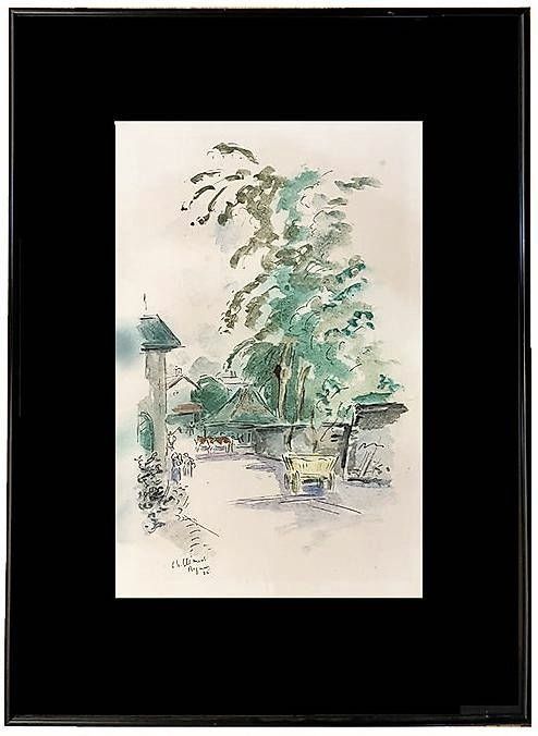 Aquarelle de Charles Clément (Neu (gemäss Beschreibung)) in Lausanne für CHF 280 – nur Abholung ...