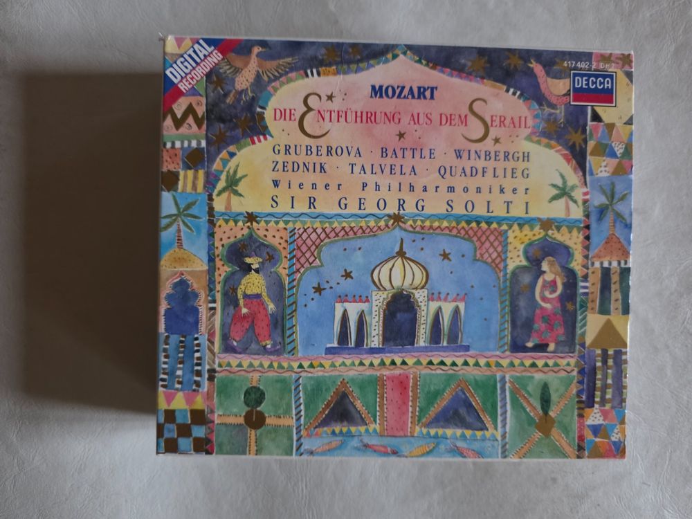 Klassik CD-Box - Mozart Die Entführung aus dem Serail (Gebraucht) in ...