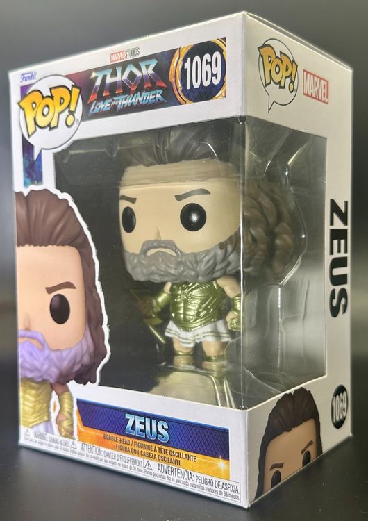 Funko POP! Marvel Thor Love And Thunder Zeus (Neu und originalverpackt ...