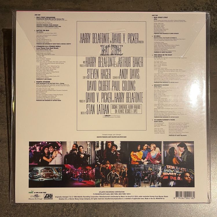 Beat Street (Original Soundtrack) - Volume 1 LP (Neu (gemäss ...