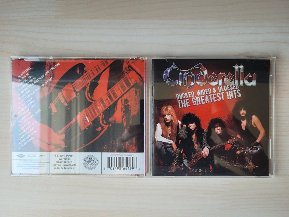CD Cinderella - Rocked, Wired & Bluesed: Greatest Hits, 2005 (Gebraucht ...