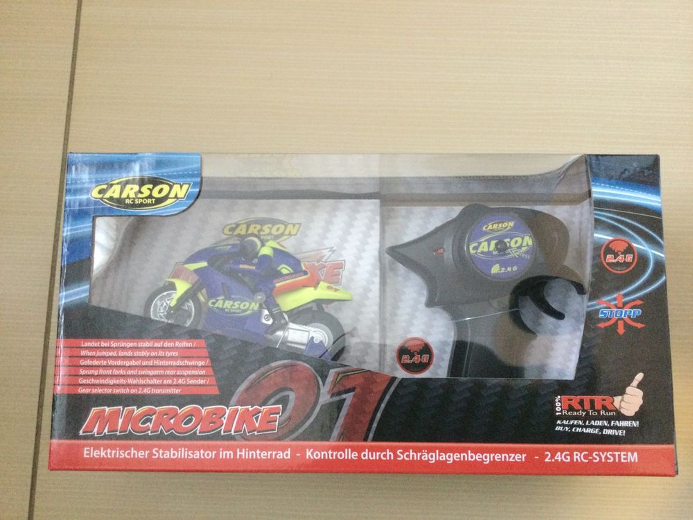 Carson Microbike Motorrad Rc Ferngesteuert RTR (Neu und ...