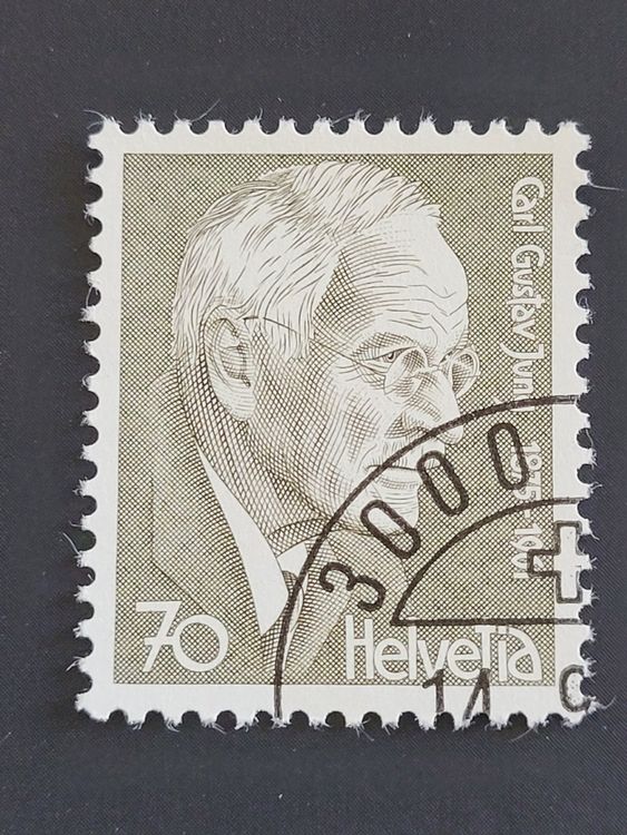 Timbre CH 1978 (14. IX.) N° 619 - Carl Gustav Jung 1875-1961 (Gebraucht ...