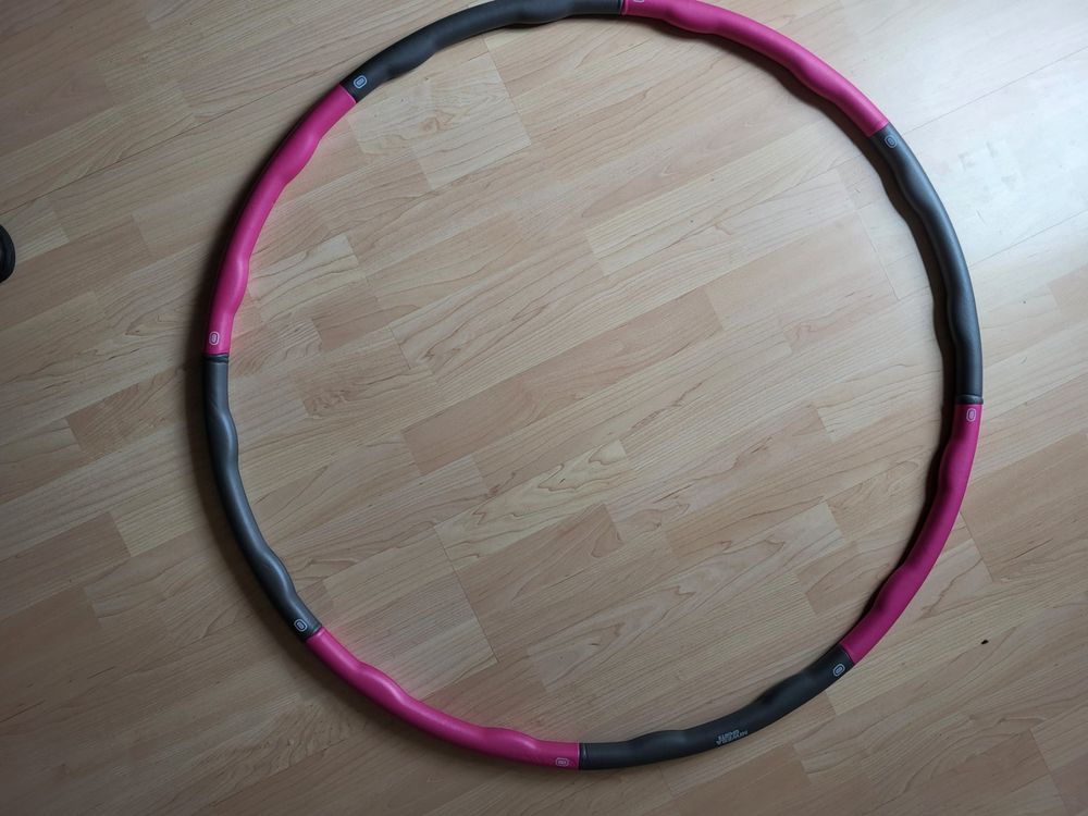 Hula Hopp Reifen Pink Grau | Kaufen auf Ricardo