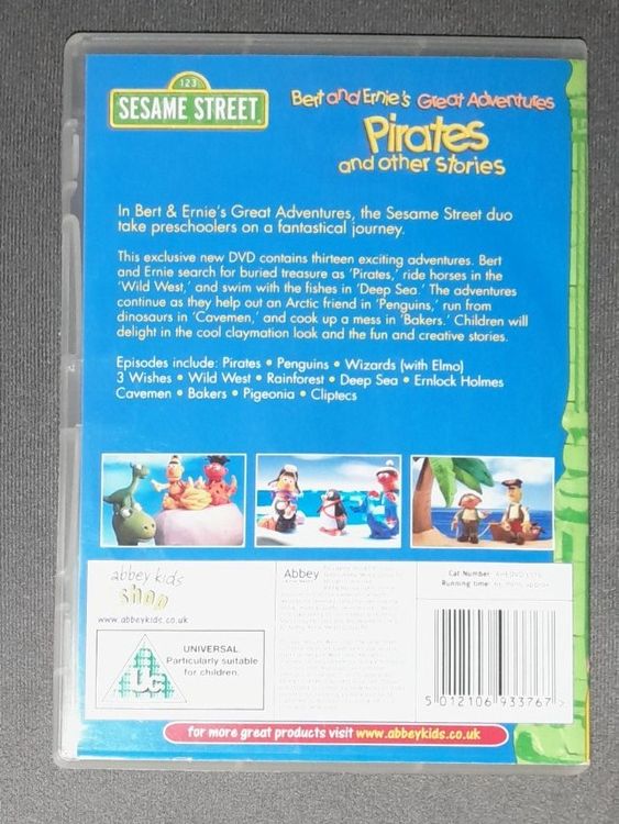 Sesame Street Bert and Ernie's great Adventures English -DVD | Kaufen ...