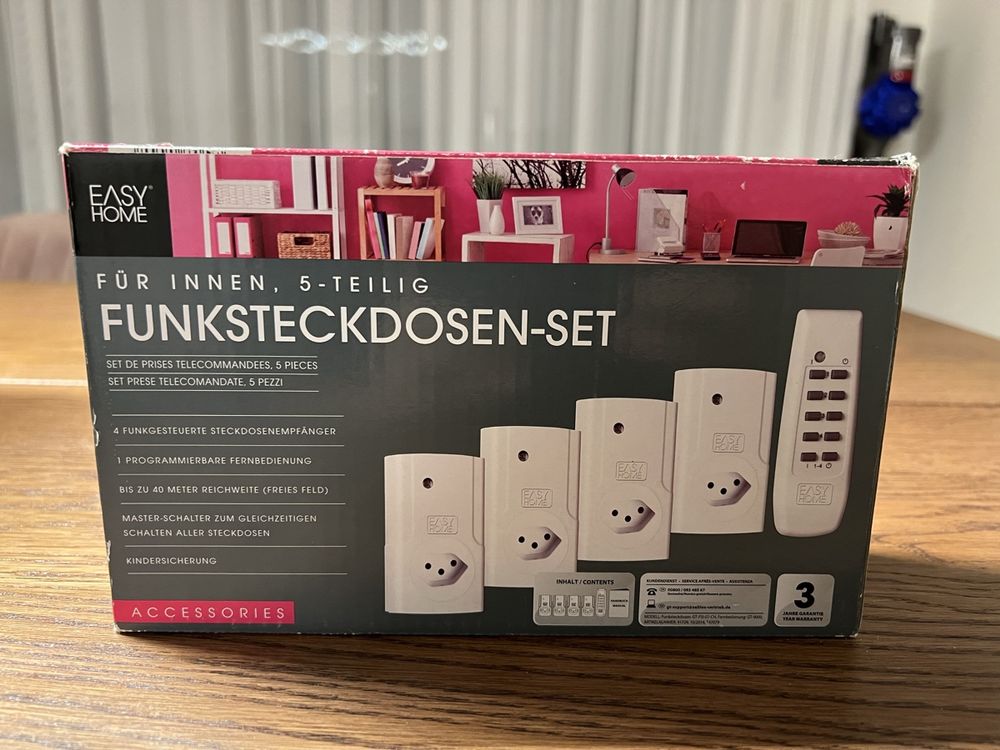 FUNKSTECKDOSEN -SET NEU IM ORIGINALVERPACKUNG (Neu und originalverpackt) in Wetzikon ZH für CHF ...