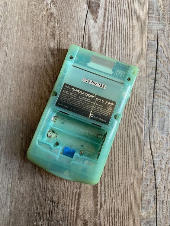 Gameboy Color Limited Ice Blue Toys R Us Edition selten (Gebraucht) in ...