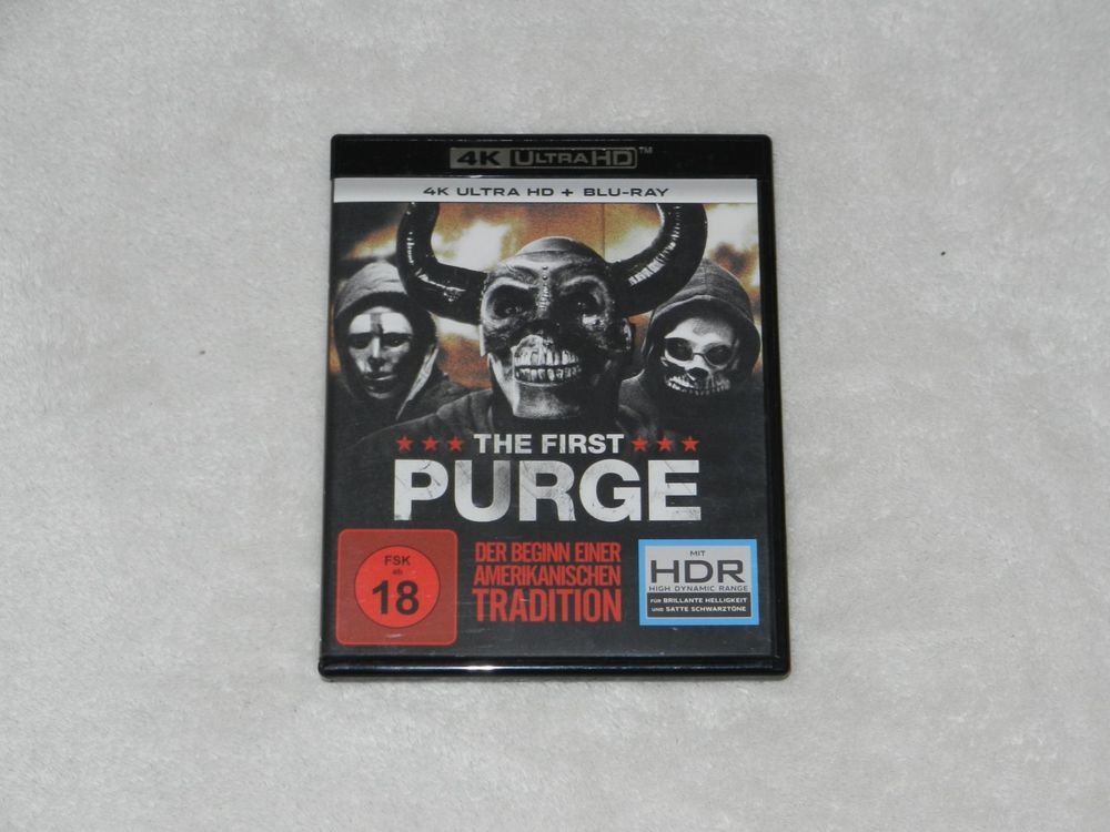 4K ULTRA HD+BLU-RAY / THE FIRST PURGE / FSK:18 (2018) (Gebraucht) in ...