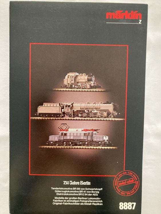 Märklin Z 8887 (750ème Berlin) | Kaufen auf Ricardo