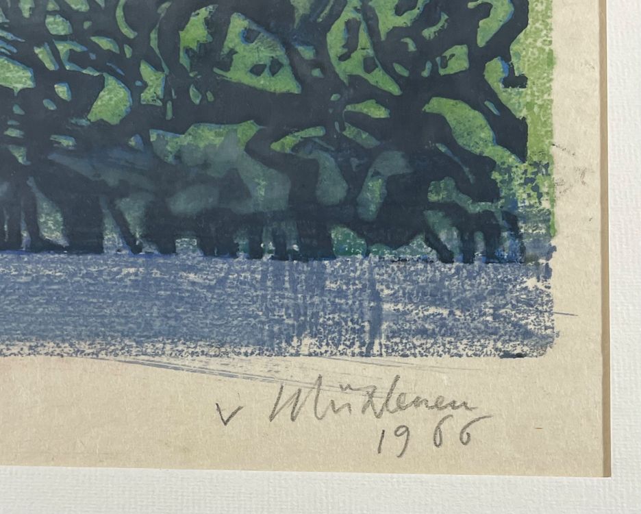 Max Rudolf von Mühlenen Holzschnitt Handsigniert - Unikat (Gebraucht) in Root für CHF 320 – mit ...