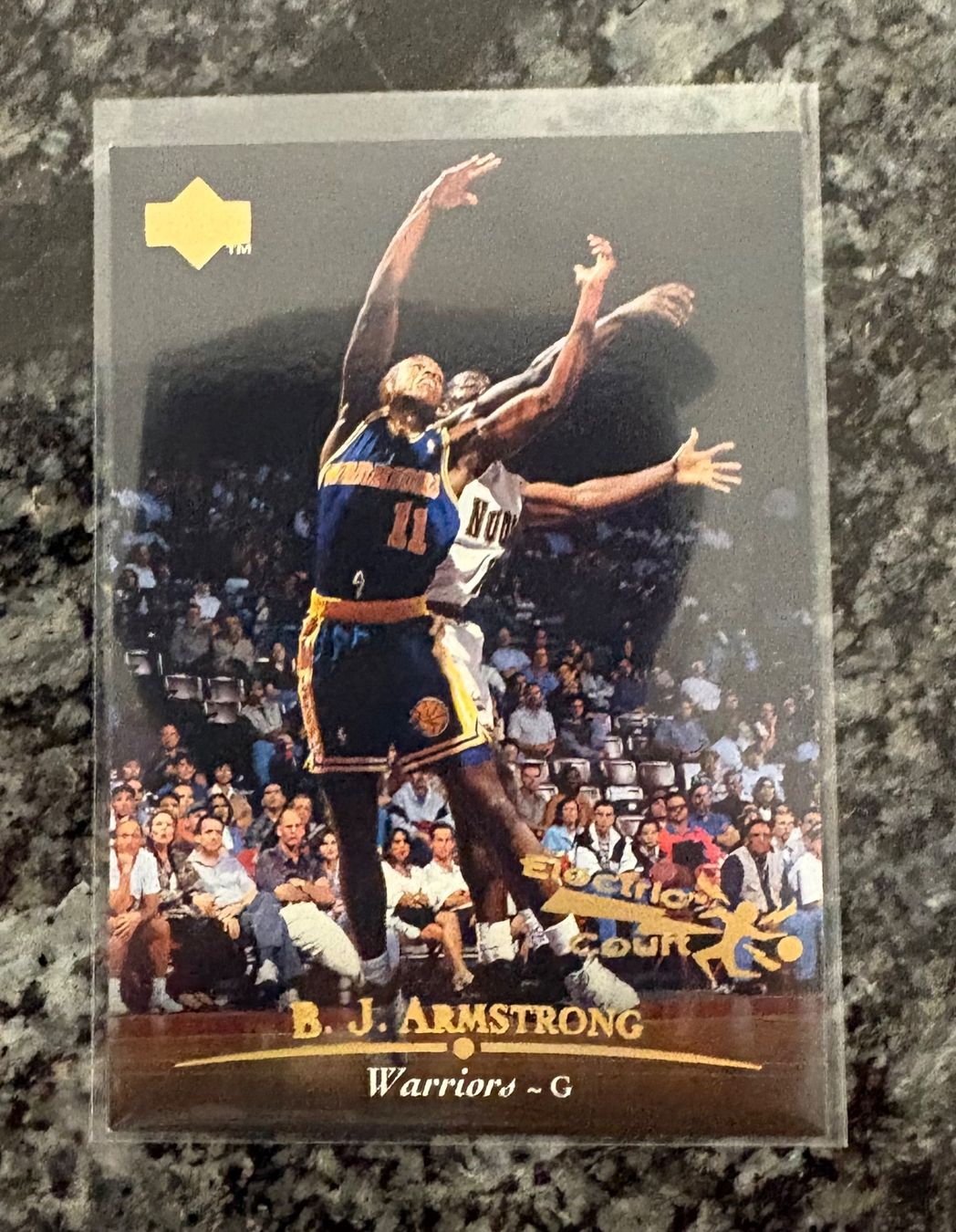 NBA BJ Armstrong Electric Court Gold Card (Neu (gemäss Beschreibung ...