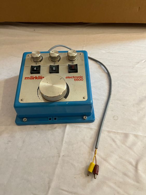 Märklin 6600 Trafo elektr. Fahrgerät 16VA (Neu (gemäss Beschreibung ...