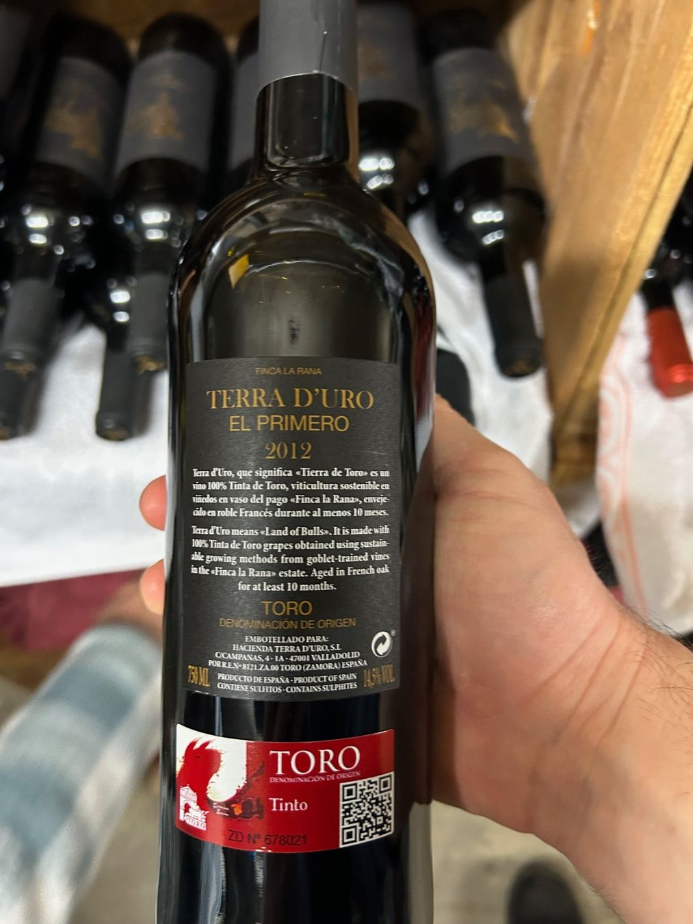 Terra D'Uro El Primero Toro 2012 - Spanischer Rotwein! (Neu (gemäss ...