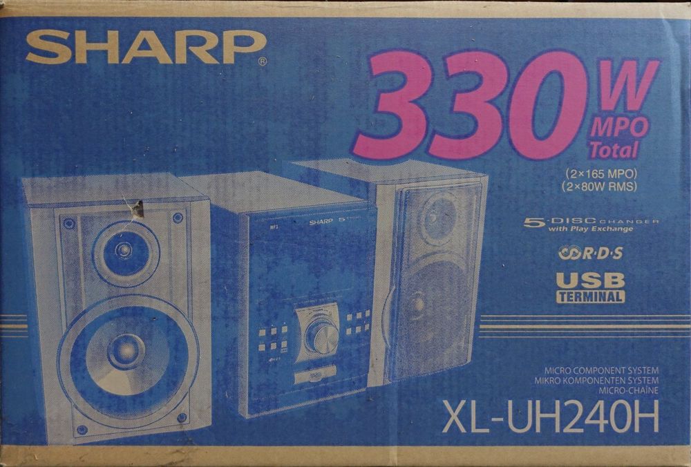 Stereoanlage SHARP XL-UH240H (Gebraucht) in Wohlen AG für CHF 10 – nur ...