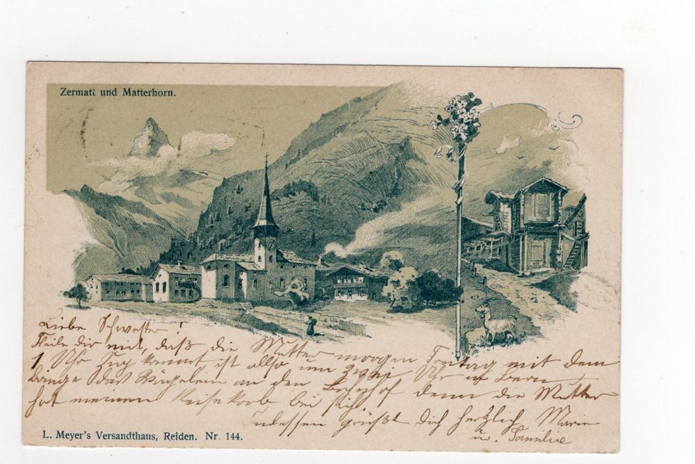 Zermatt Litho Möbelhaus Reiden (Gebraucht) in Rapperswil SG für CHF 8 – mit Lieferung auf ...
