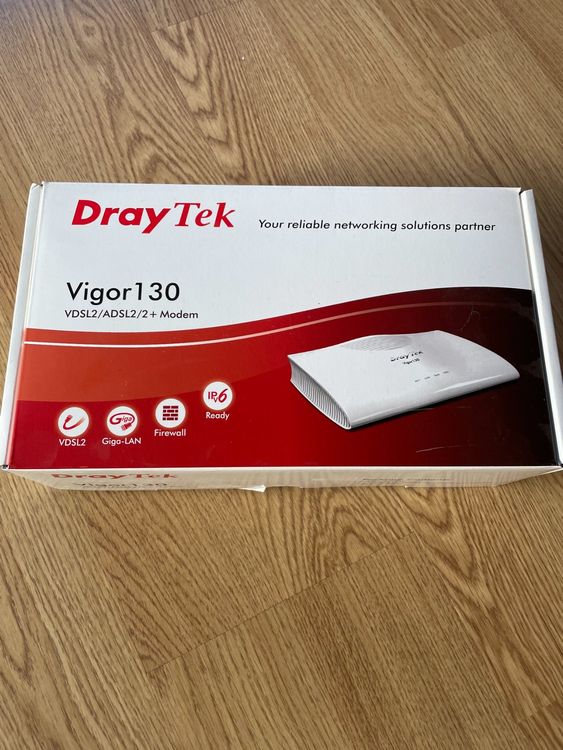 DrayTek Vigor130 ADSL2/VDSL2 Modem (Gebraucht) in für CHF 5 – mit ...
