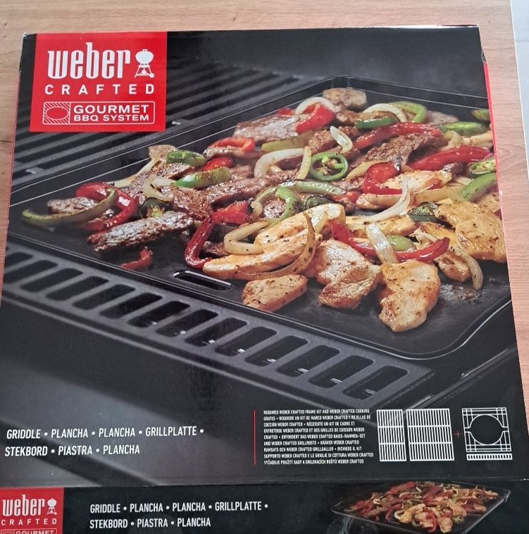 Plancha WEBER - état neuf / new (Neu und originalverpackt) in Hombrechtikon für CHF 75 – nur ...