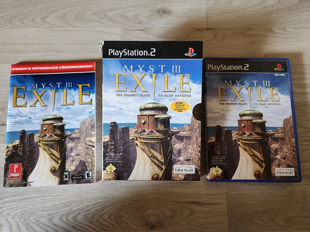 Myst III Exile Big Box PS2 Komplett mit Lösungsbuch - (Gebraucht) in ...