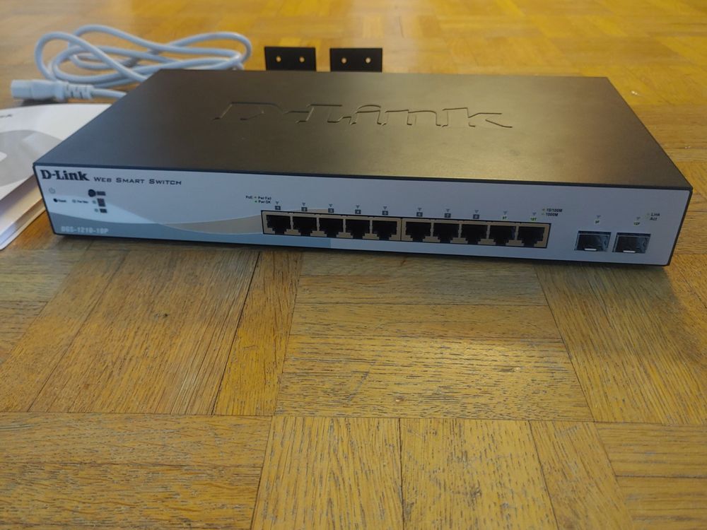 D-Link DGS-1210-10P 1Gigabit Switch 8 PoE Ports (Gebraucht) in für CHF ...