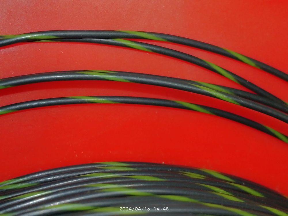 Litze Raychem 44A, AWG24, 0.24mm2 nur 1mm, High Tech - 10m (Neu (gemäss ...