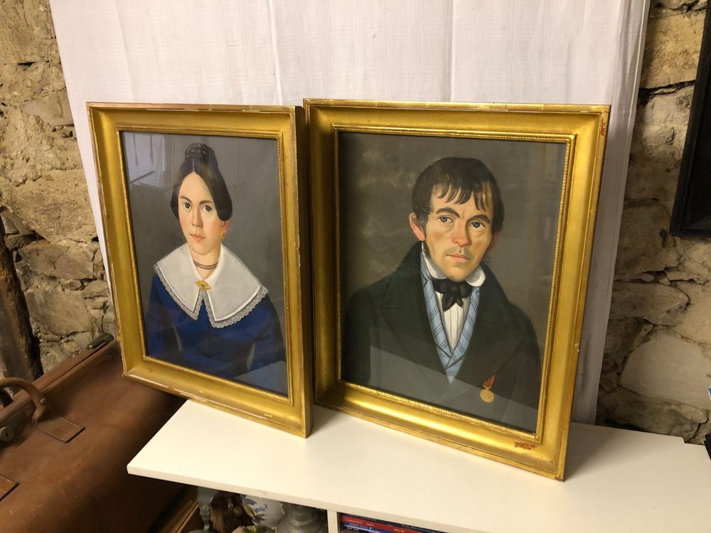 DEUTSCHER MALER UM 1810 (Zwei Biedermeier-Raritäten) (Gebraucht) in Neunkirch für CHF 101 – mit ...