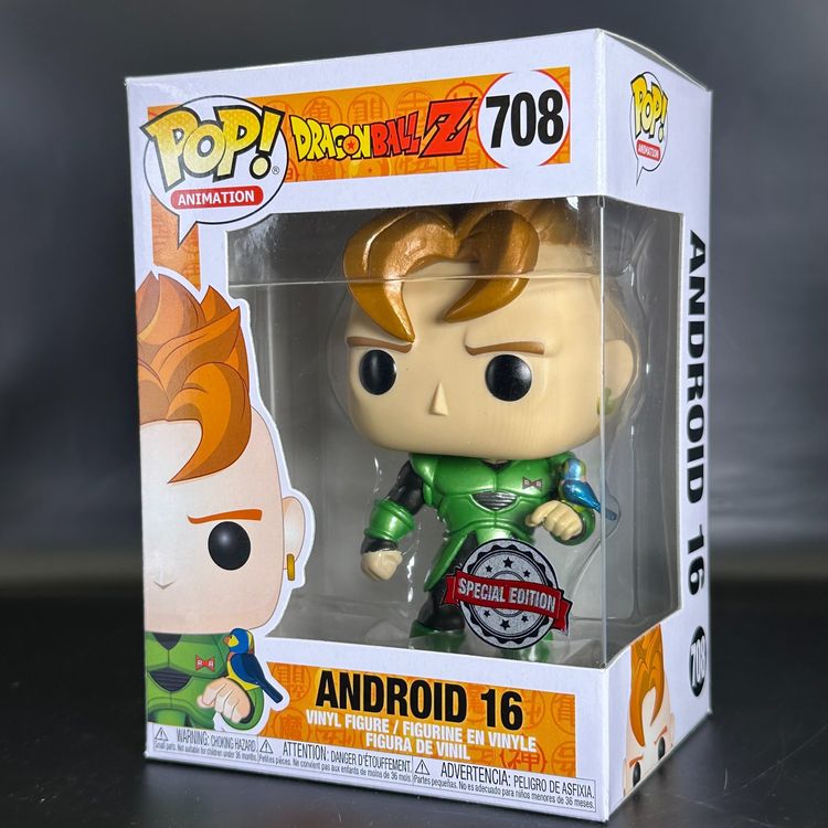 Funko Pop! Dragon Ball Z Android 16 708 Special Edition (Gebraucht) in ...