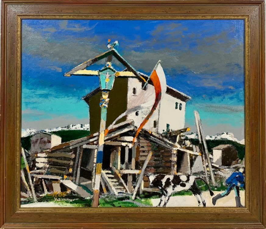 Max Hunziker ( 1901-1976) Wallis Gemälde | Kaufen auf Ricardo