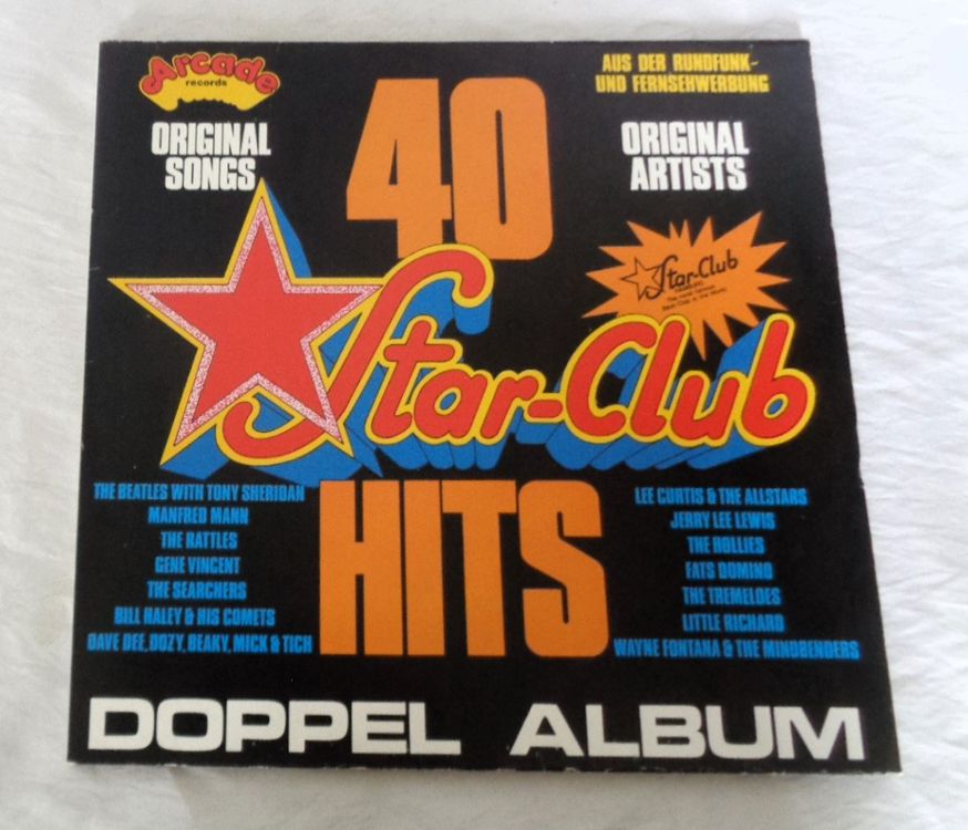 Star Club / 2 LP's Tony Sheridan & The Beatles, Gene Vincent (Gebraucht ...
