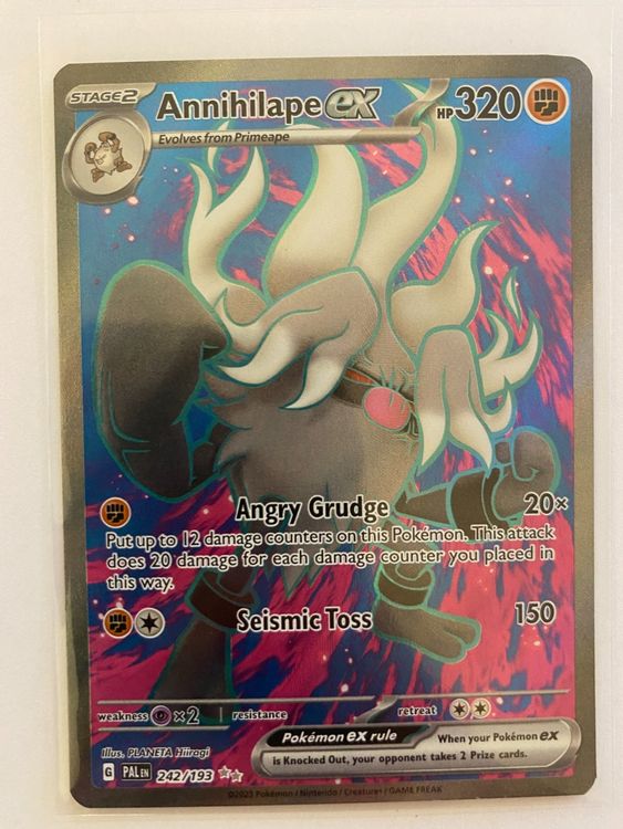Pokemon Annihilape EX 242/193 Paldea Evolved EN (Neu (gemäss ...