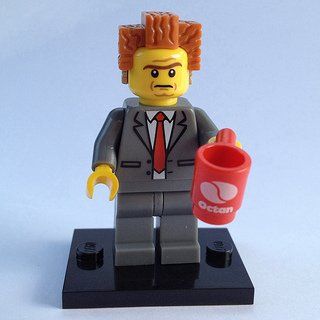 Lego Minifiguren Movie President Business (Neu und originalverpackt) in ...