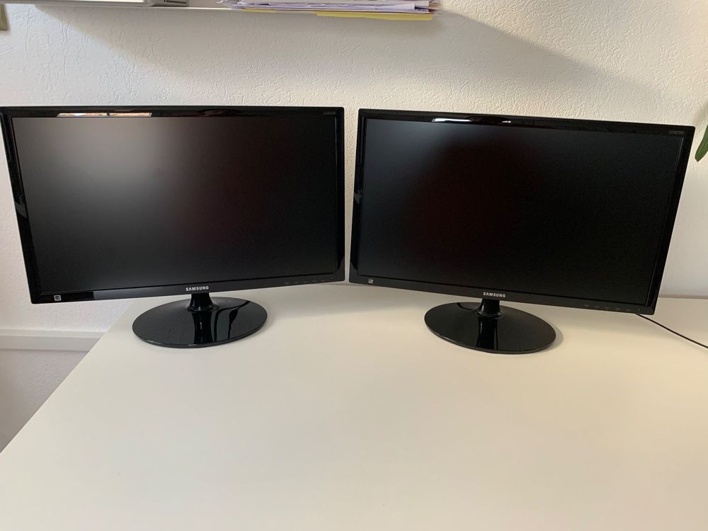 2 x Samsung Monitor S24D300 Full HD (Gebraucht) in Mosnang für CHF 131 ...