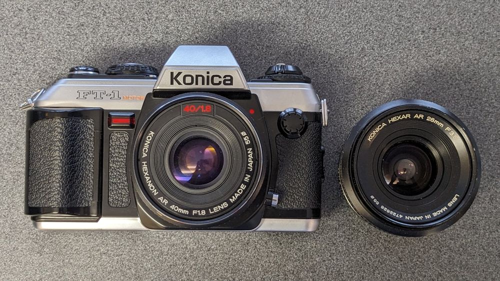 Konica FT-1 Motor mit 2 Objektiven (Gebraucht) in Bischofszell für CHF ...