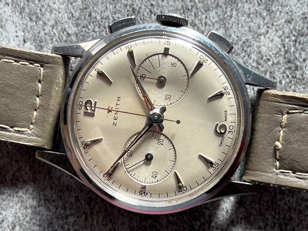 Vintage Zenith Chronograph 36mm Excelsior Park 143-6 (Gebraucht) in ...