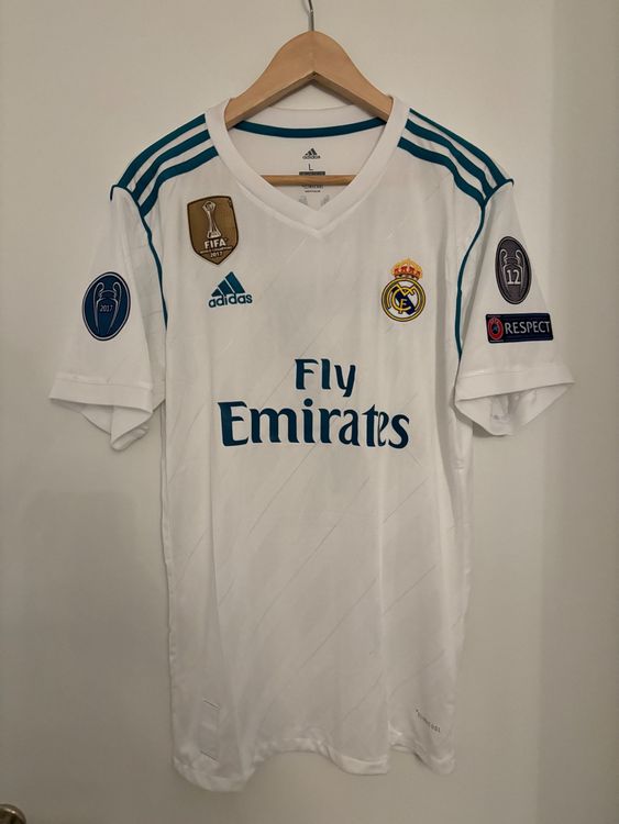 Real Madrid Trikot Gr. L mit Patches Ronaldo 7 | Kaufen auf Ricardo